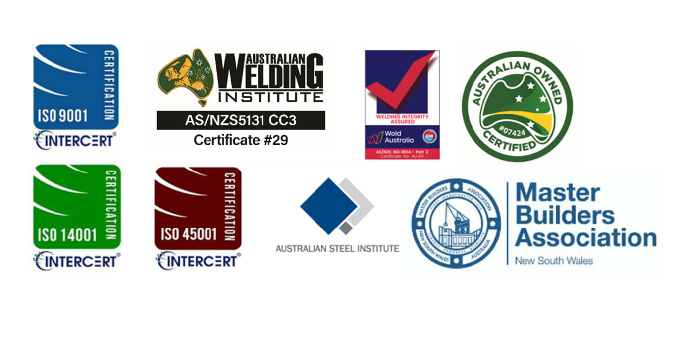 Certifications – AWI Steel Fabrication – Civil Metal Works